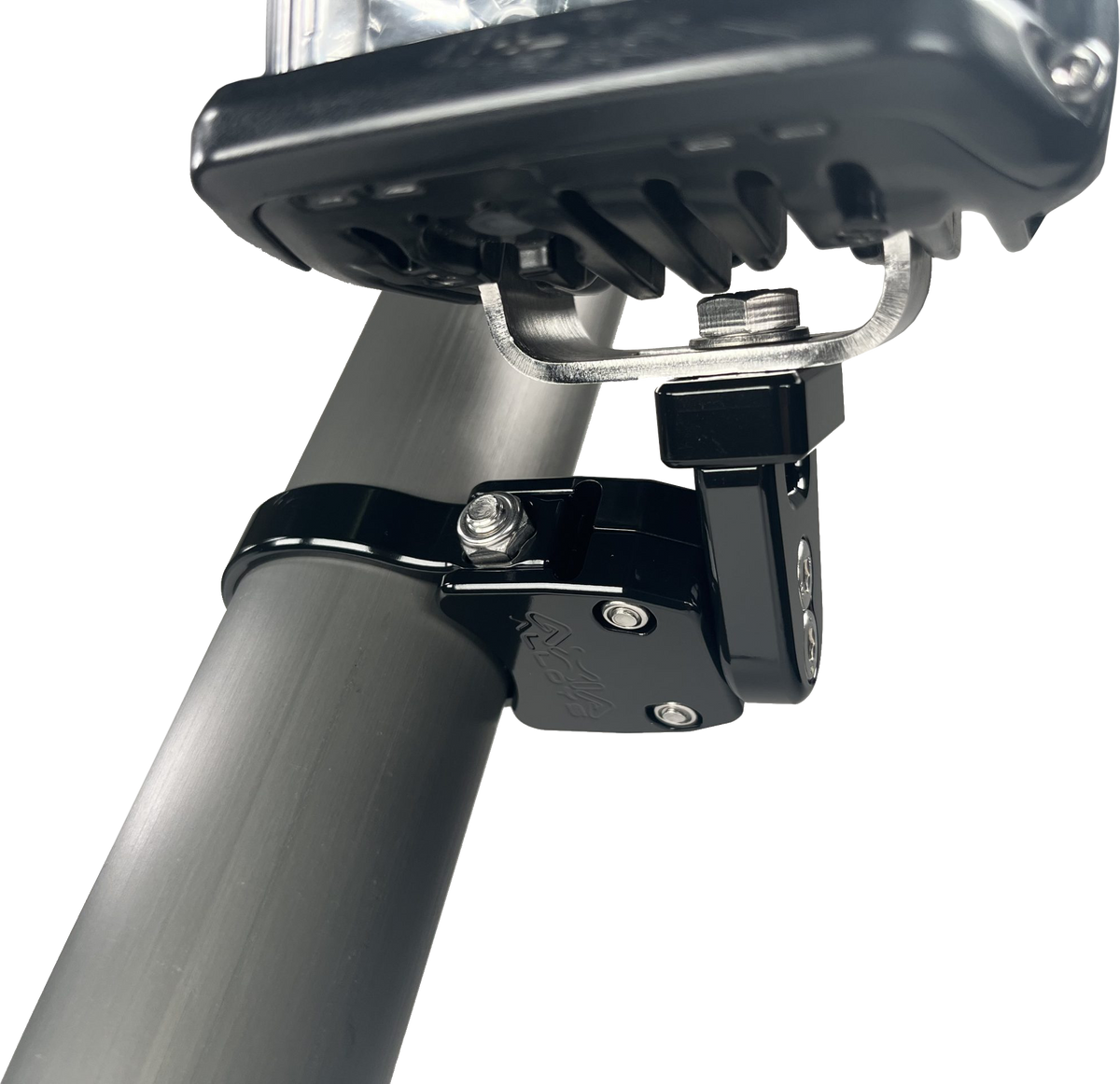 SMALL BASE ADJUSTABLE LIGHT MOUNT BLACK – G-FORCE POWERSPORTS